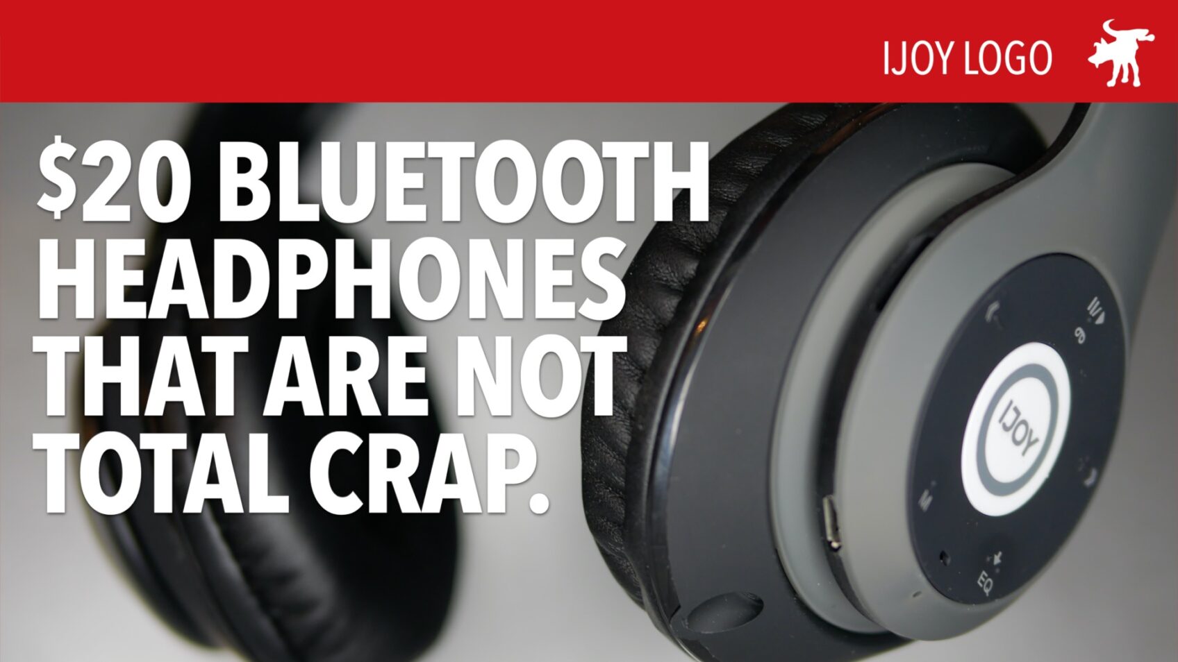 iJoy LOGO Bluetooth Headphones | Moondog Industries