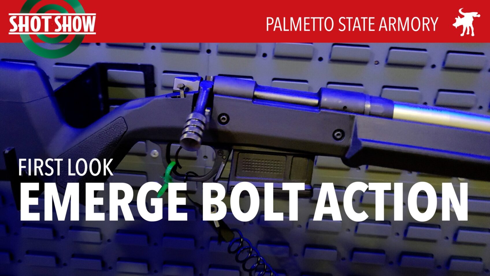 PSA Emerge Bolt Gun: SHOT Show | Moondog Industries