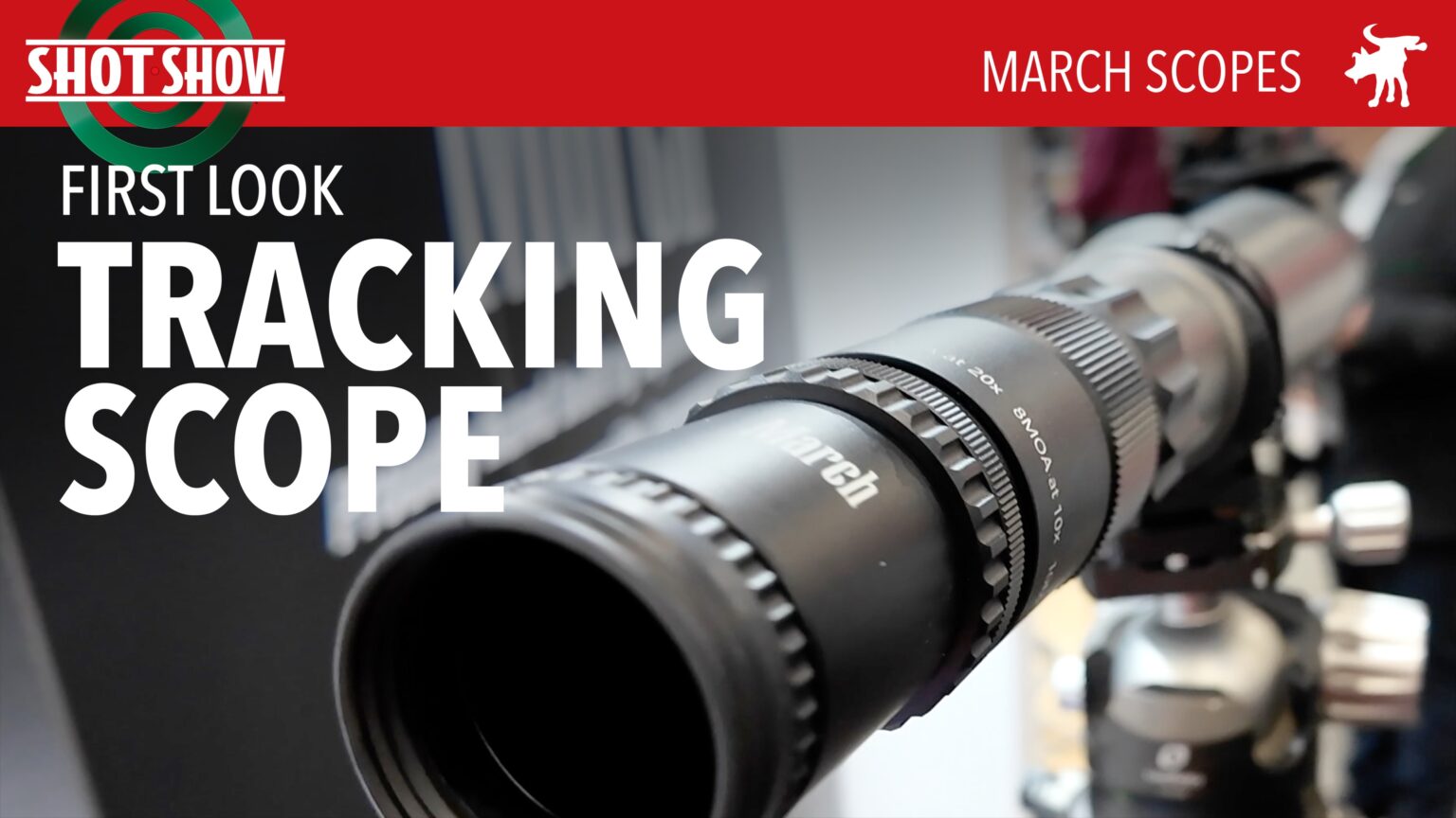 SHOT 2025 March Tracking Scope | Moondog Industries