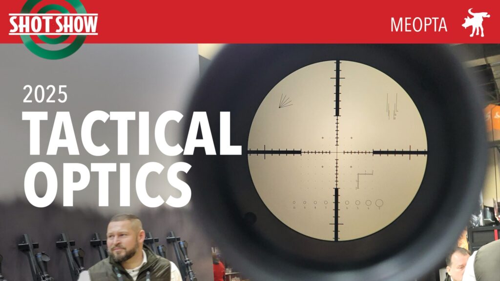 SHOT 2025 Meopta Tactical Scopes | Moondog Industries